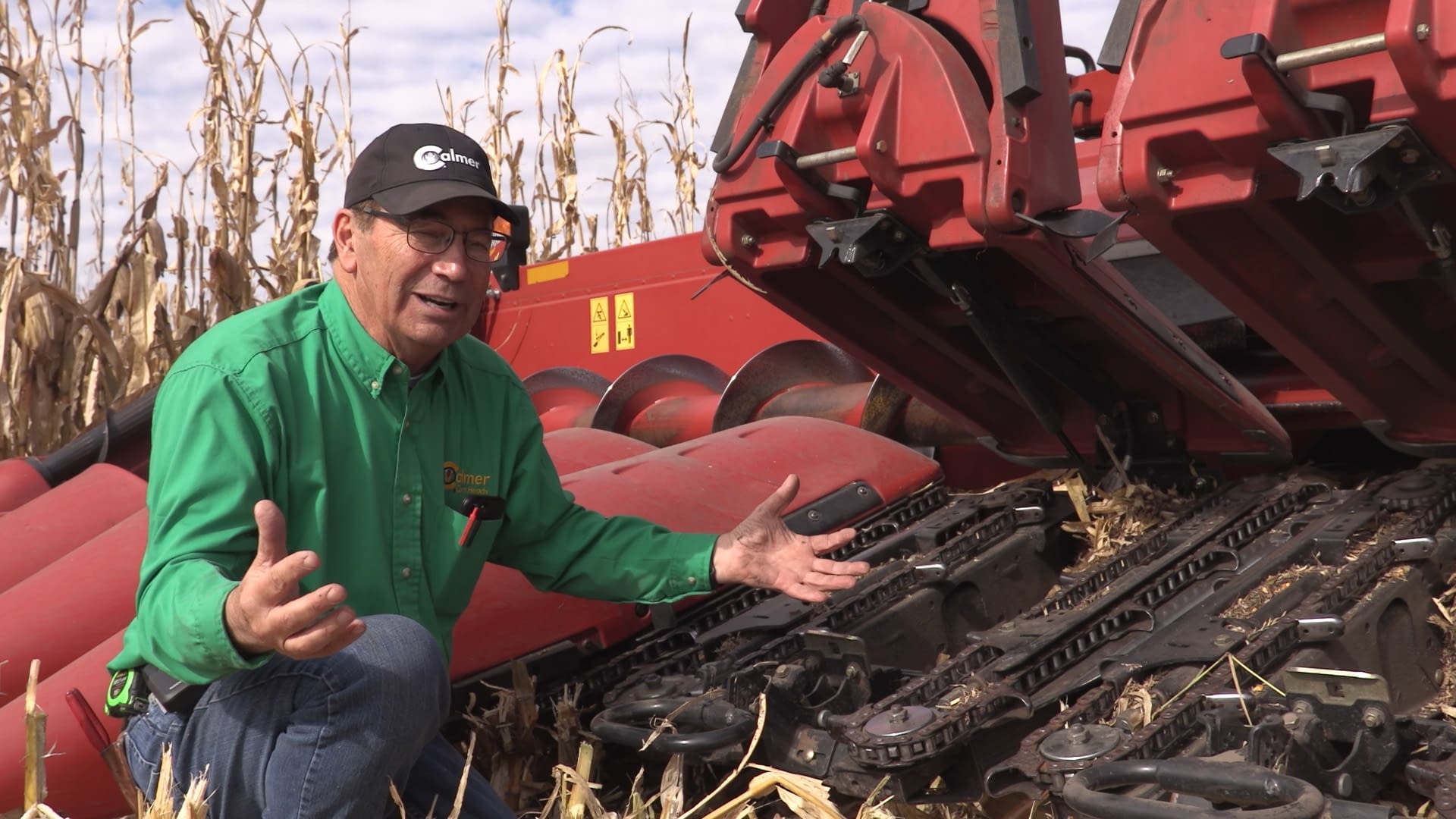 Tech Tips For Corn Headers from Marion Calmer Inventor Farmer